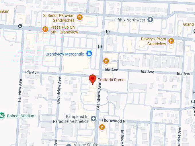 16. trattoria roma map