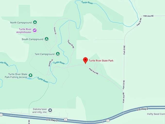 16. turtle river state park map