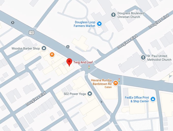 16. twig and leaf map