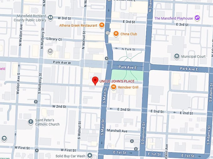 16. uncle john&rsquo;s place map