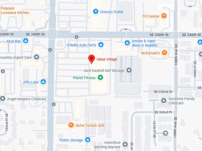 16. value village map