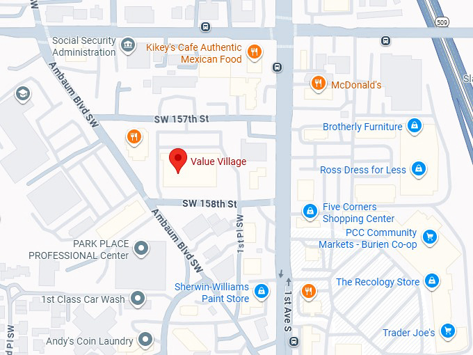 16. value village map