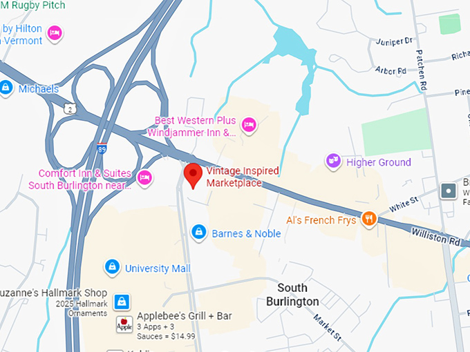 16. vintage inspired marketplace map