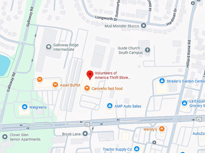 16. volunteers of america thrift store west broad street map