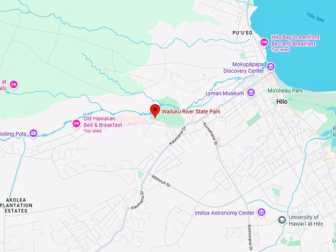 16. wailuku river state park map