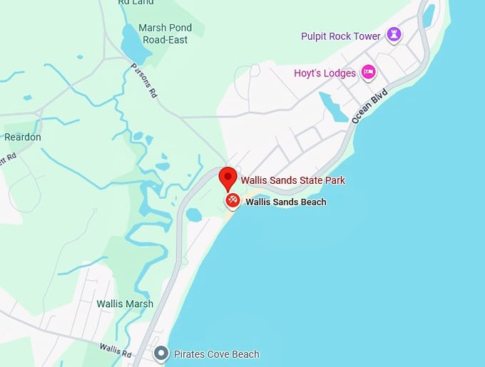 16. wallis sands state park map