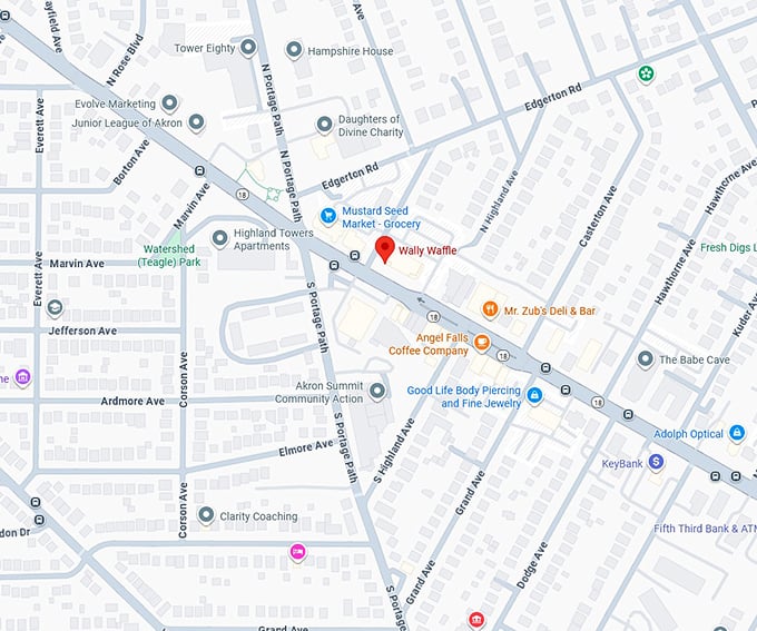 16. wally waffle map