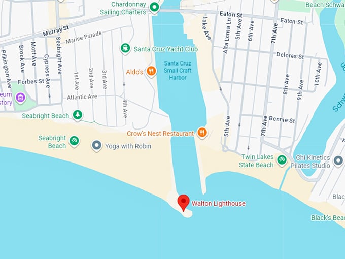 16. walton lighthouse map