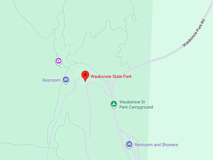 16. waubonsie state park map