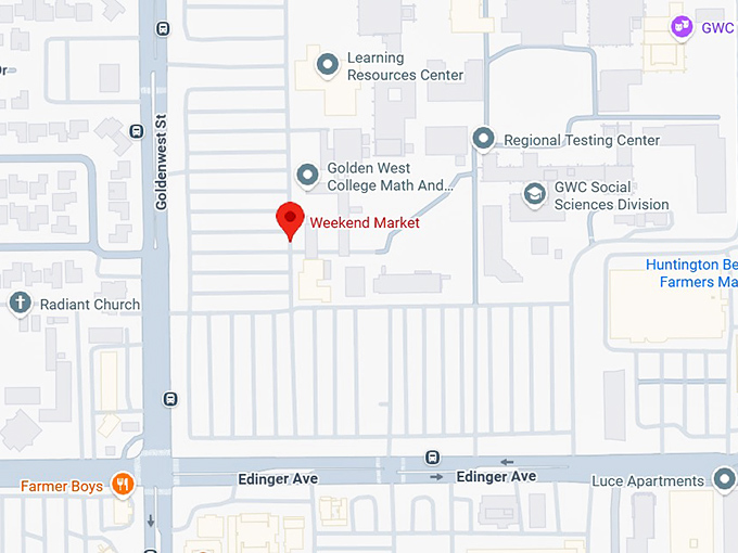 16. weekend market map