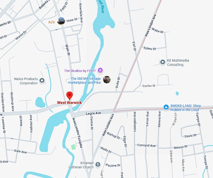 16. west warwick map