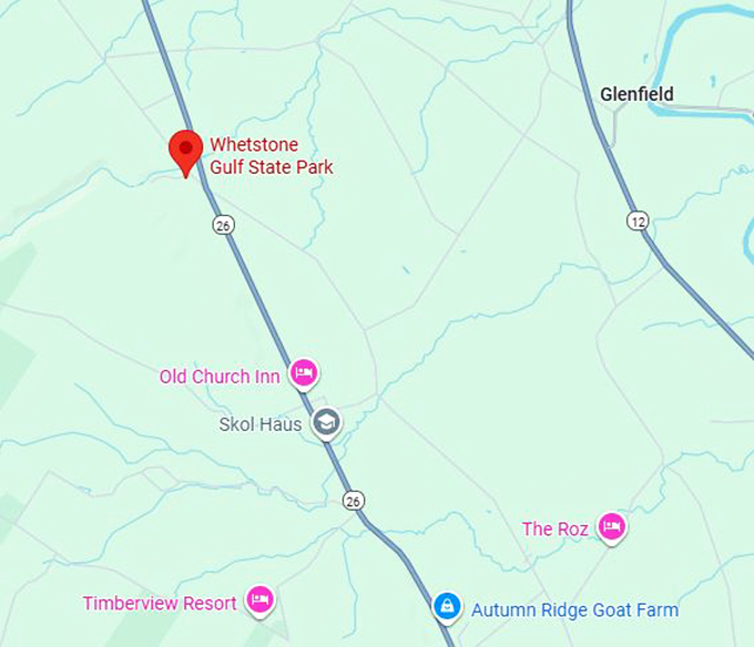 16. whetstone gulf state park map