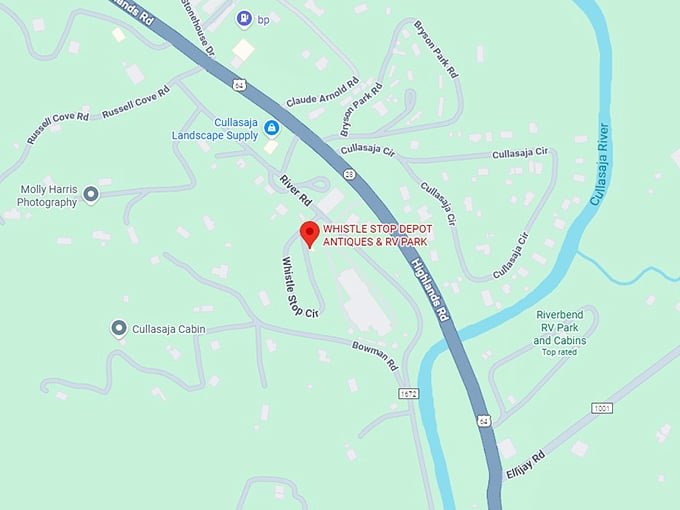 16. whistle stop shop depot map