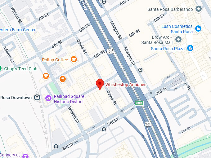 16. whistlestop antiques map