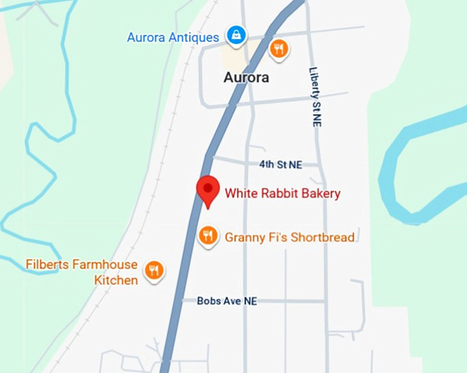 16. white rabbit bakery map