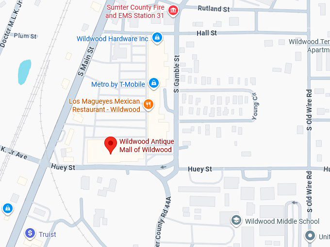 16. wildwood antique mall of wildwood map