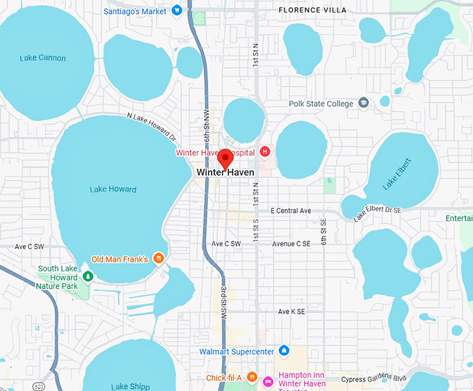 16. winter haven map