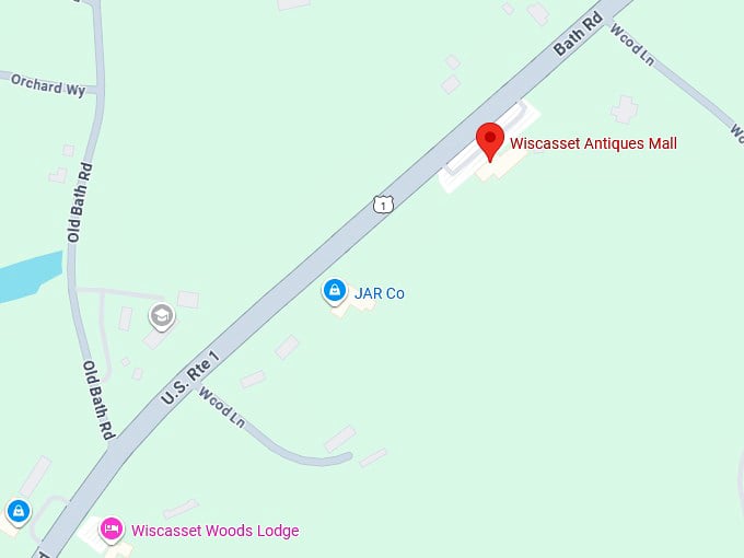 16. wiscasset antiques mall map