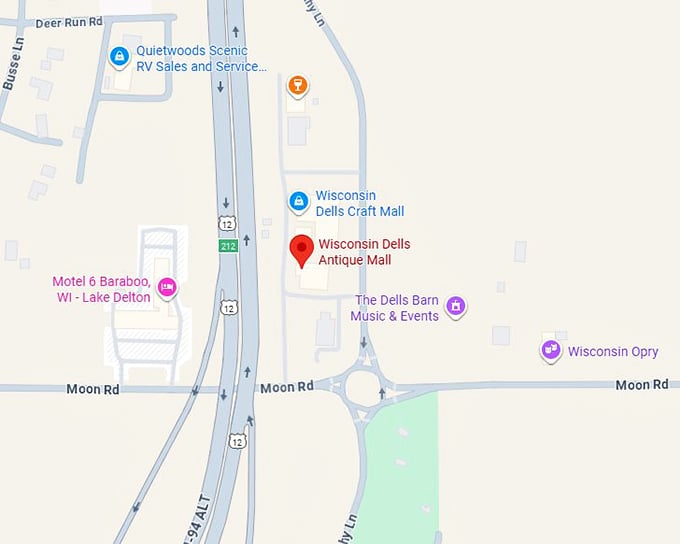 16. wisconsin dells antique mallwisconsin dells antique mall map