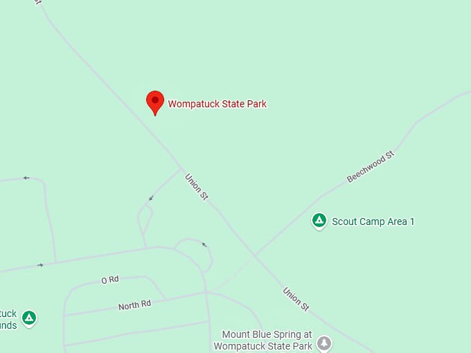 16. wompatuck state park map