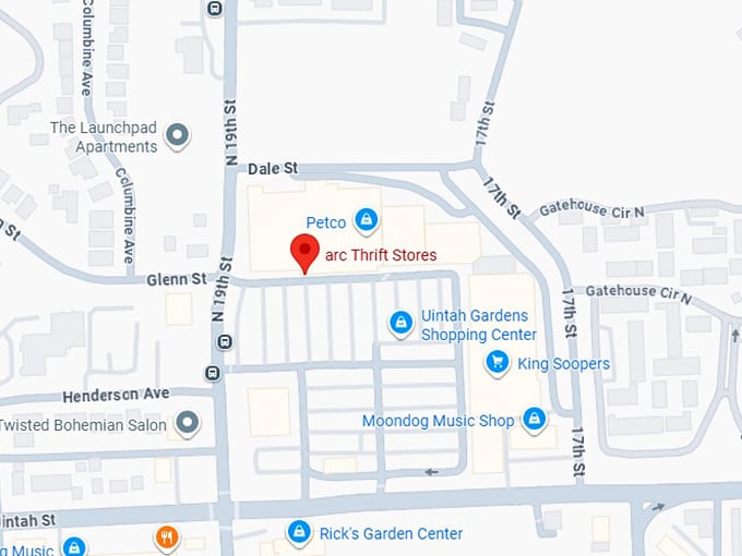 16. arc thrift stores map