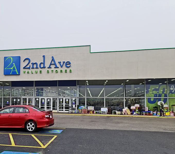 That familiar blue and green logo promises treasure hunting adventures that would make pirates jealous of your bargain-finding skills.