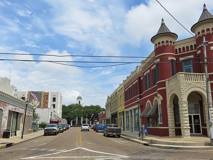 Downtown Abbeville's historic charm whispers stories from every weathered brick and vintage storefront corner.