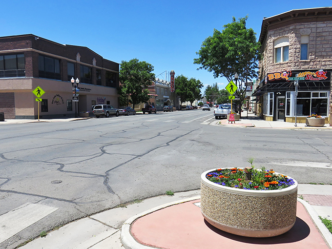 Downtown Alamosa welcomes you with wide streets and historic charm. Small-town Colorado at its most authentic!
