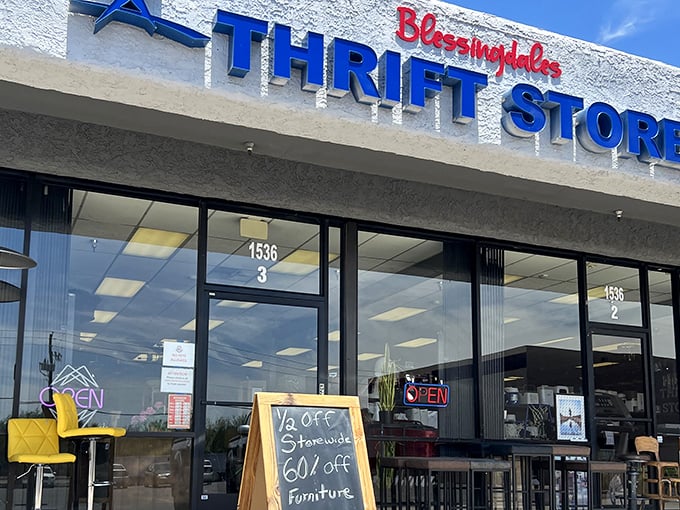 Blessingdales proves that one person's "spring cleaning" becomes another's treasure hunting paradise in Phoenix