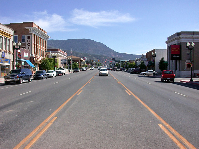 Cedar City's Main Street stretches toward red rock country like a welcoming gateway to adventure.