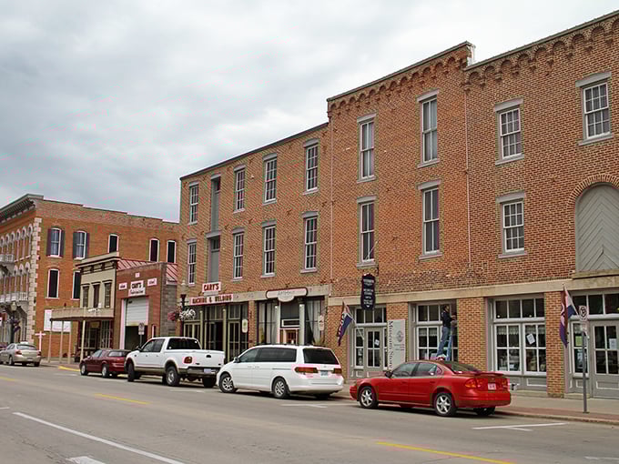 Decorah's historic brick buildings stand like sentinels of simpler times. Main Street whispers stories of generations who've strolled these sidewalks.
