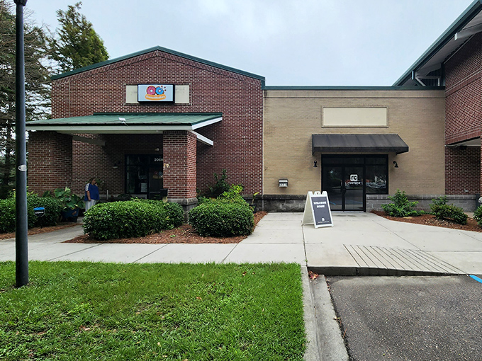 Sometimes the best treasures hide behind the most unassuming brick facades in suburban shopping centers.