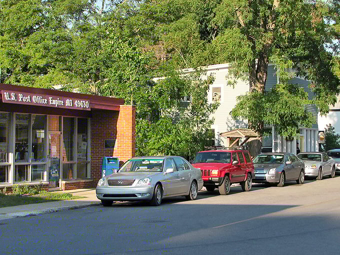 Empire's post office &ndash; where small-town charm meets daily mail. The heart of community connection in this affordable lakeside gem.