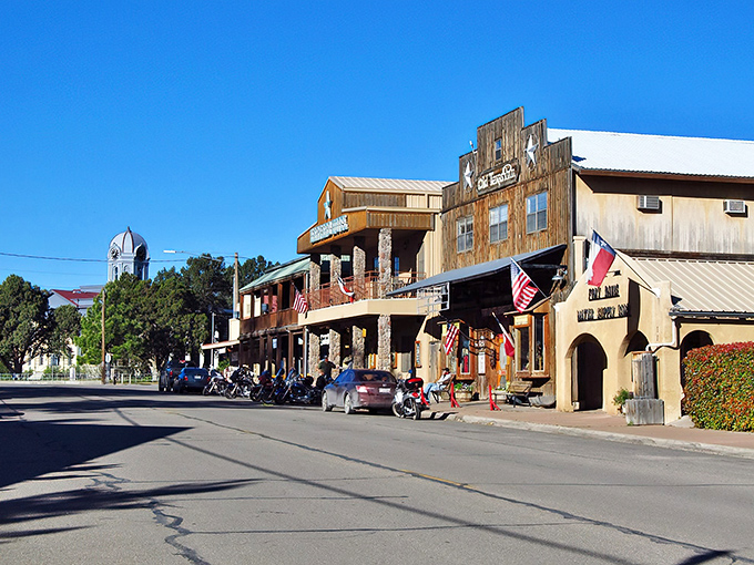 Step into Fort Davis and feel like you've wandered onto a Western movie set where cowboys still roam.