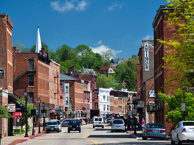 Galena's historic Main Street looks like it jumped straight out of a Norman Rockwell painting, with brick buildings that have stories to tell.