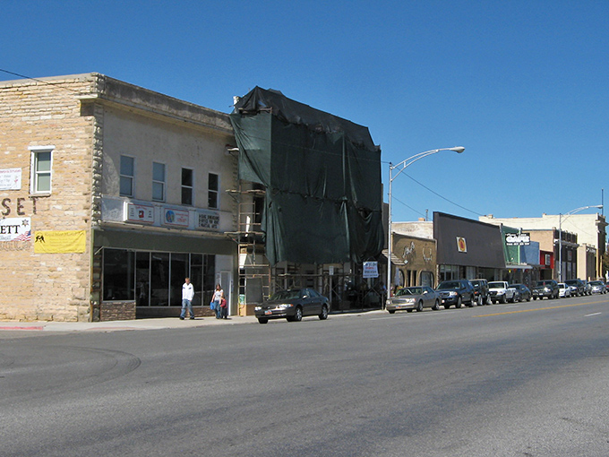 Downtown Gunnison whispers stories of simpler times. These historic brick buildings have watched generations come and go along this quiet main street.