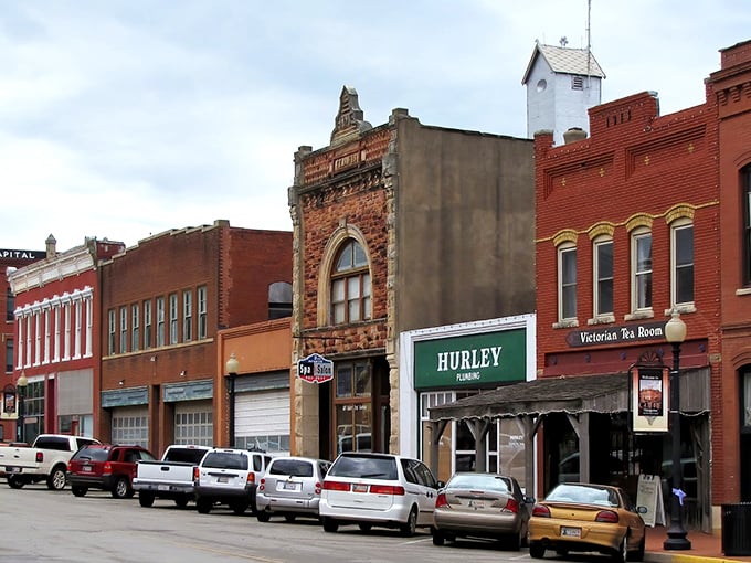 Historic downtown Guthrie welcomes you with its perfectly preserved brick buildings. Like stepping into a time machine without the complicated controls!
