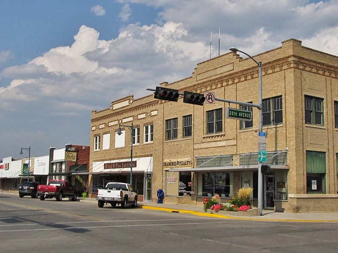 Torrington's honey-colored brick buildings bask in prairie sunshine, where your budget stretches as far as those puffy Wyoming clouds.