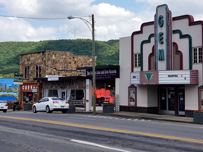 Eureka Springs' historic Gem Theater and stone buildings transport you to a simpler time where movies cost a nickel and conversations happened face-to-face.