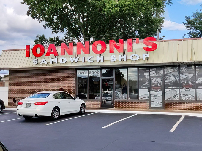 Ioannoni's bright red sign beckons like a lighthouse for the sandwich-starved. This unassuming storefront houses Delaware's answer to the eternal question: "What's for lunch?"