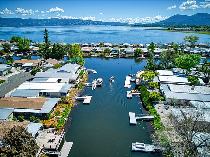 Clear Lake sparkles like nature's own swimming pool, with backyard boat docks that turn every day into vacation mode.