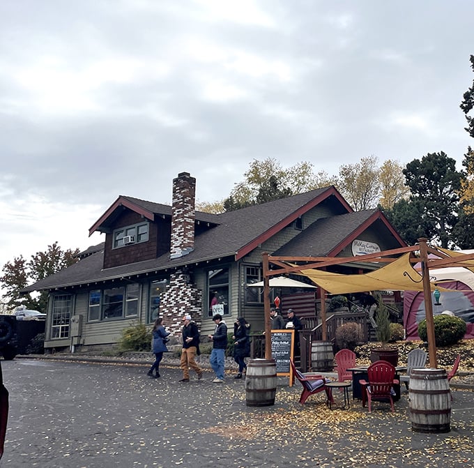 McKay Cottage beckons with craftsman charm and a welcoming patio &ndash; breakfast paradise disguised as someone's home.