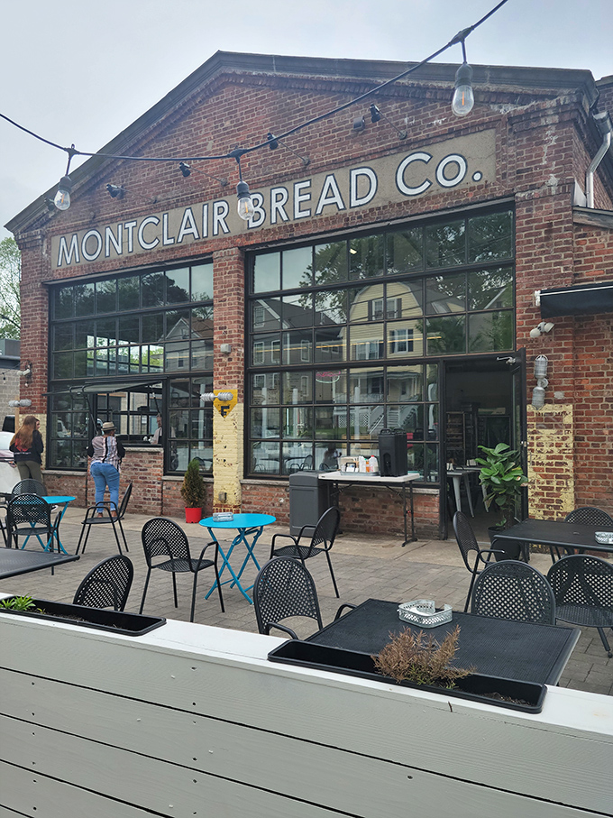 This brick beauty in Montclair looks like where Tony Soprano would grab his morning coffee and cruller. 