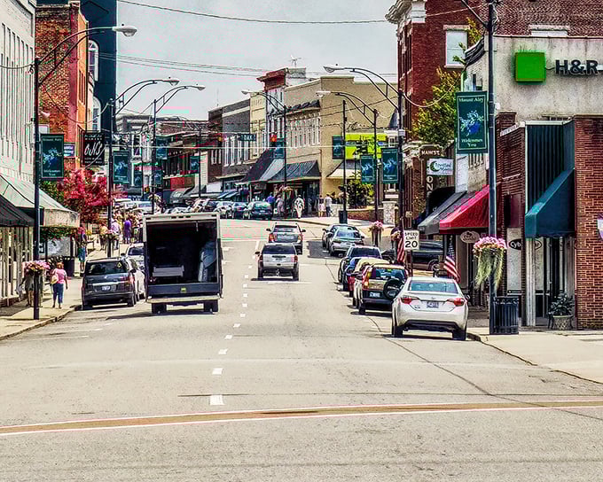 Downtown Mount Airy beckons with its brick-lined charm and small-town magic. Mayberry come to life!