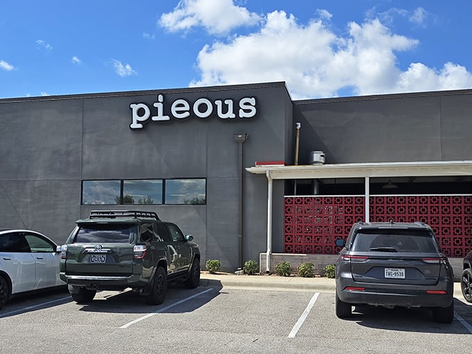 Sometimes the best pizza hides behind the most unassuming facades - like this Austin gem.