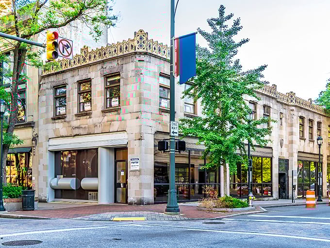 Historic charm meets urban cool in this stone-fronted building, where Richmond's past and present shake hands daily.
