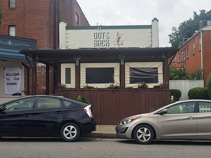 The unassuming brick exterior of Dot's Back Inn hides culinary treasures that would make even the most jaded food critic weak at the knees.