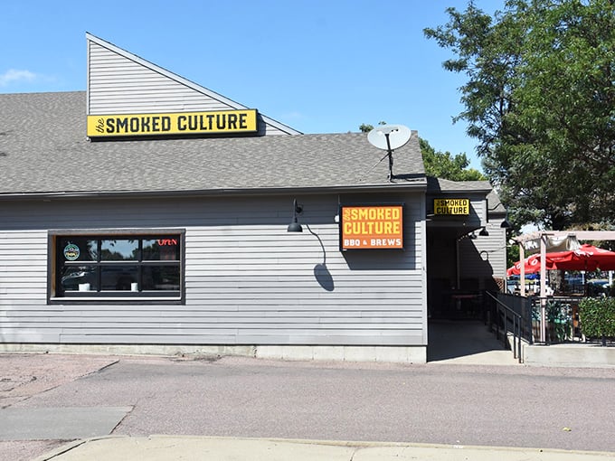 That bright yellow sign promises something special, and The Smoked Culture delivers on every smoky, delicious word.