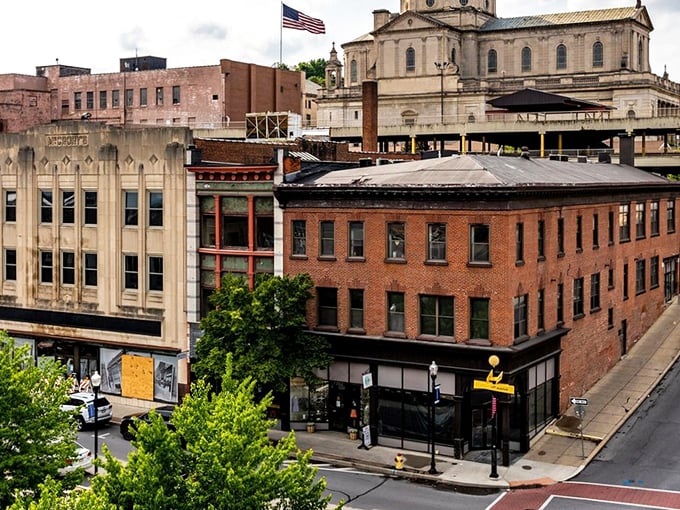 These historic brick buildings have weathered decades like fine wine, getting better with age and character.