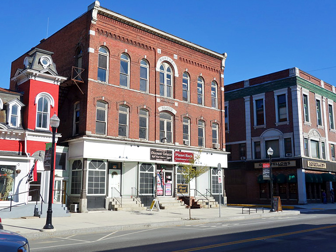 These classic brick buildings in downtown Barre house local businesses where your dollar stretches further than your grandmother's holiday leftovers.
